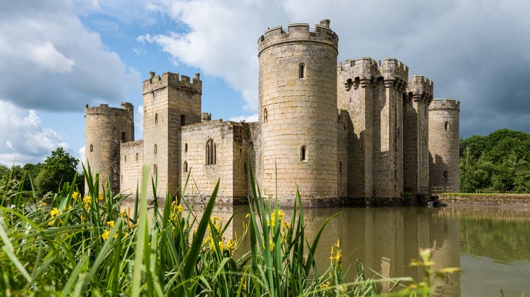 Exploring Bodiam Castle Sussex National Trust