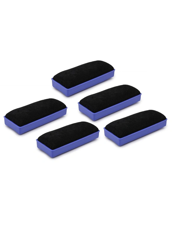 5x Magnetic Whiteboard Eraser Assorted Rockmans