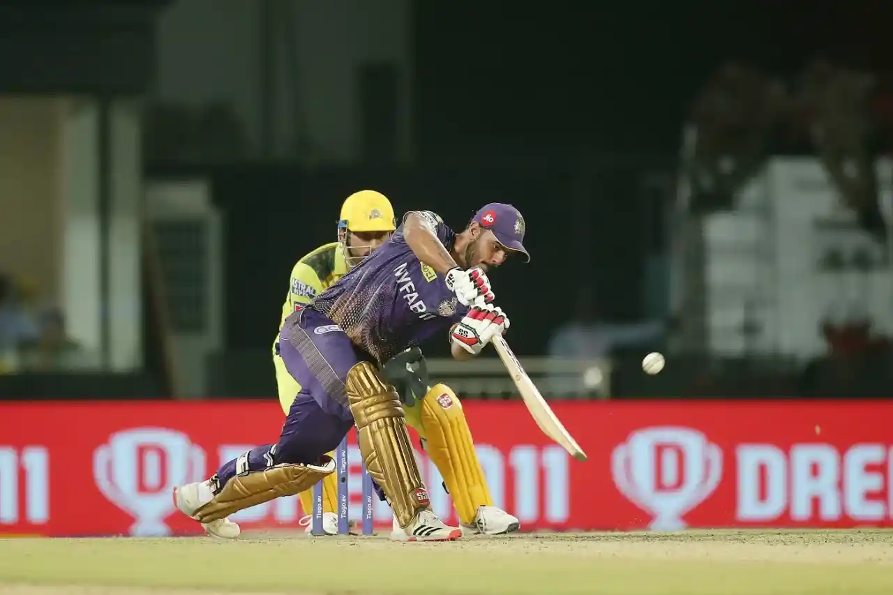 Ipl 2023 Rinku Singh Nitish Rana Douse Csk As Kkr Jumps Back To