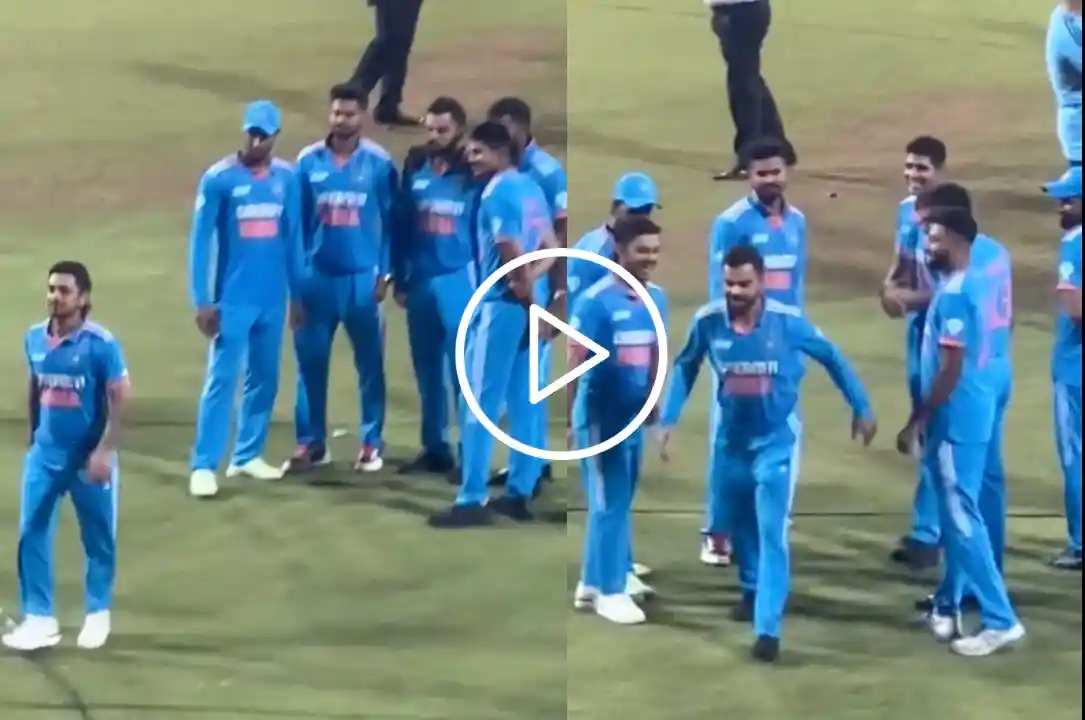 Watch Ishan Kishan Perfectly Mimic Virat Kohlis Walk Virats Epic