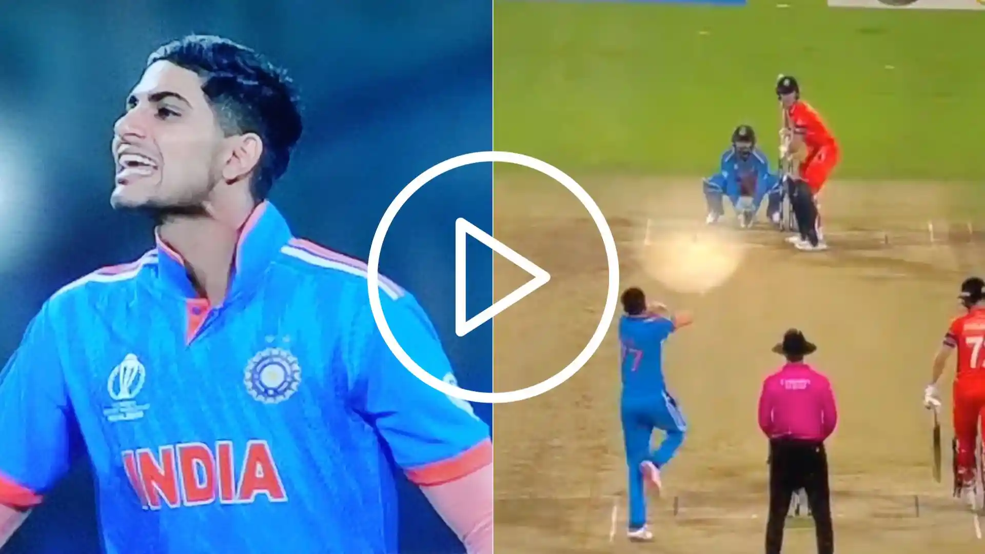 Watch ‘prince Shubman Gill Comes To Bowl After ‘king Virat Kohli