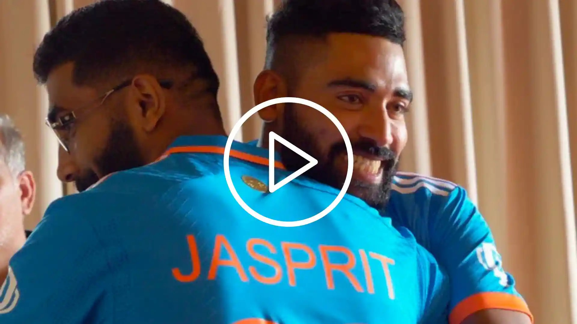 Watch Jasprit Bumrah Sirajs Emotional Hug Wins Heart Before Ind Vs