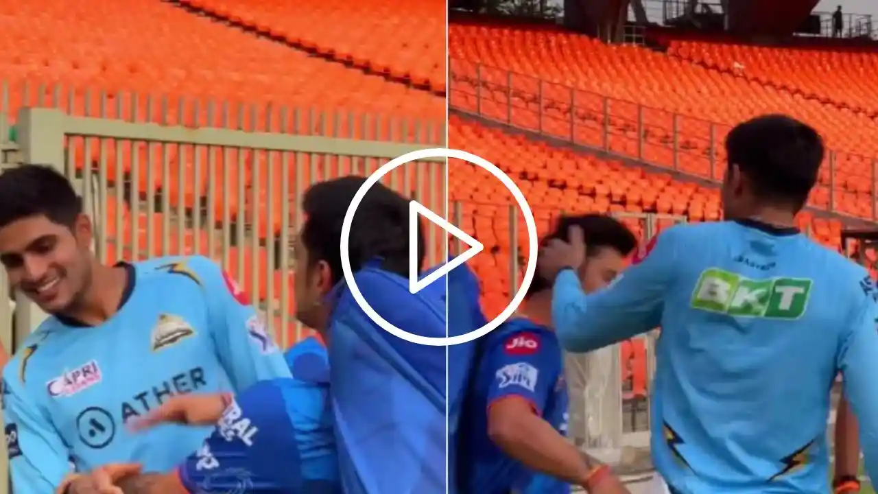 Watch When Shubman Gill And Ishan Kishan Slapped Each Other During