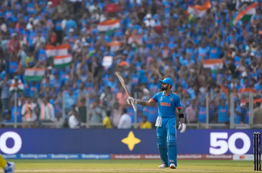 Virat Kohli Registers Another Record With Gritty World Cup Fifty Vs