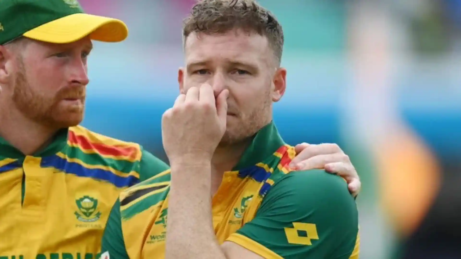 Heartbroken David Miller Consoled By His Wife After South Africas T20