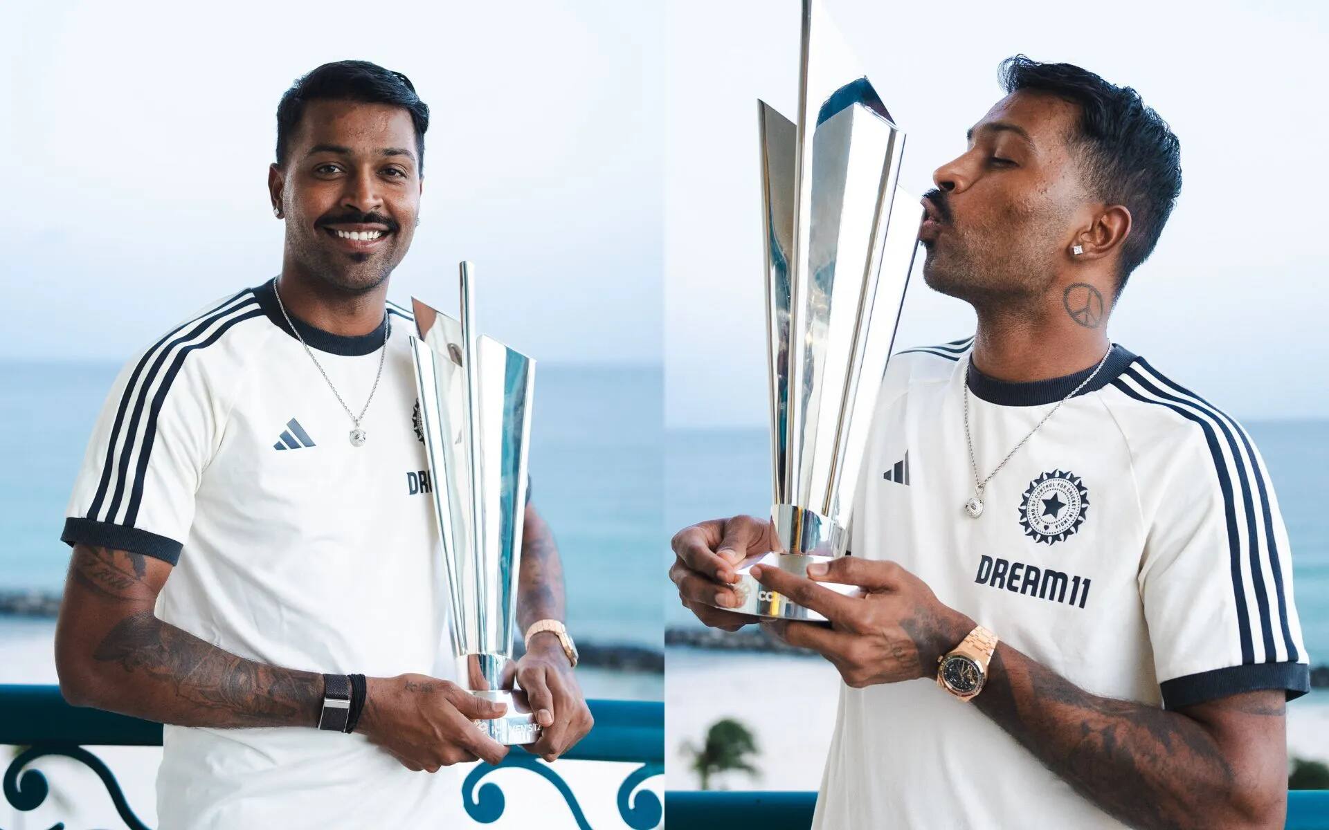 Hardik Pandya The New No 1 All Rounder Kisses Prestigious World Cup