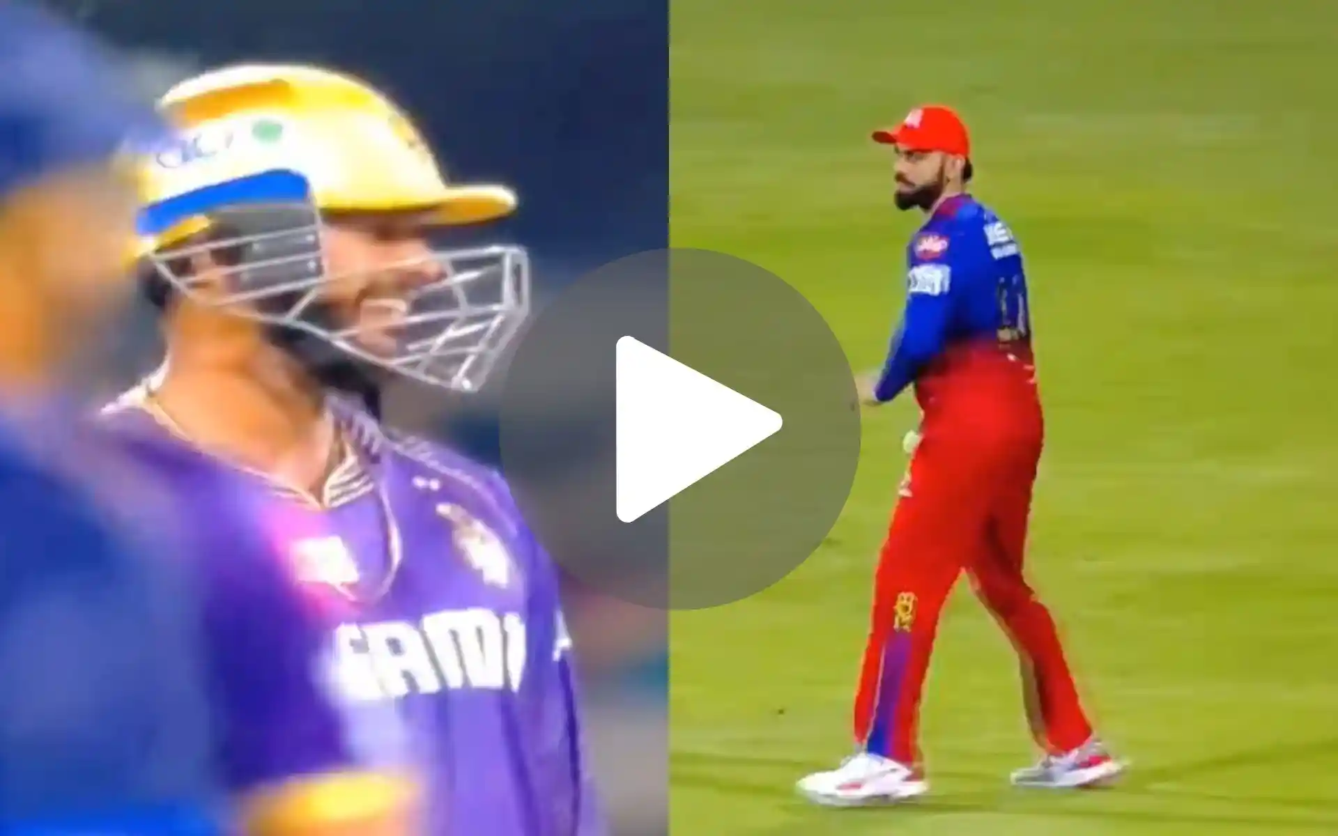 Watch Virat Kohlis Funny Antics Towards Venkatesh Iyer Amidst Rcbs