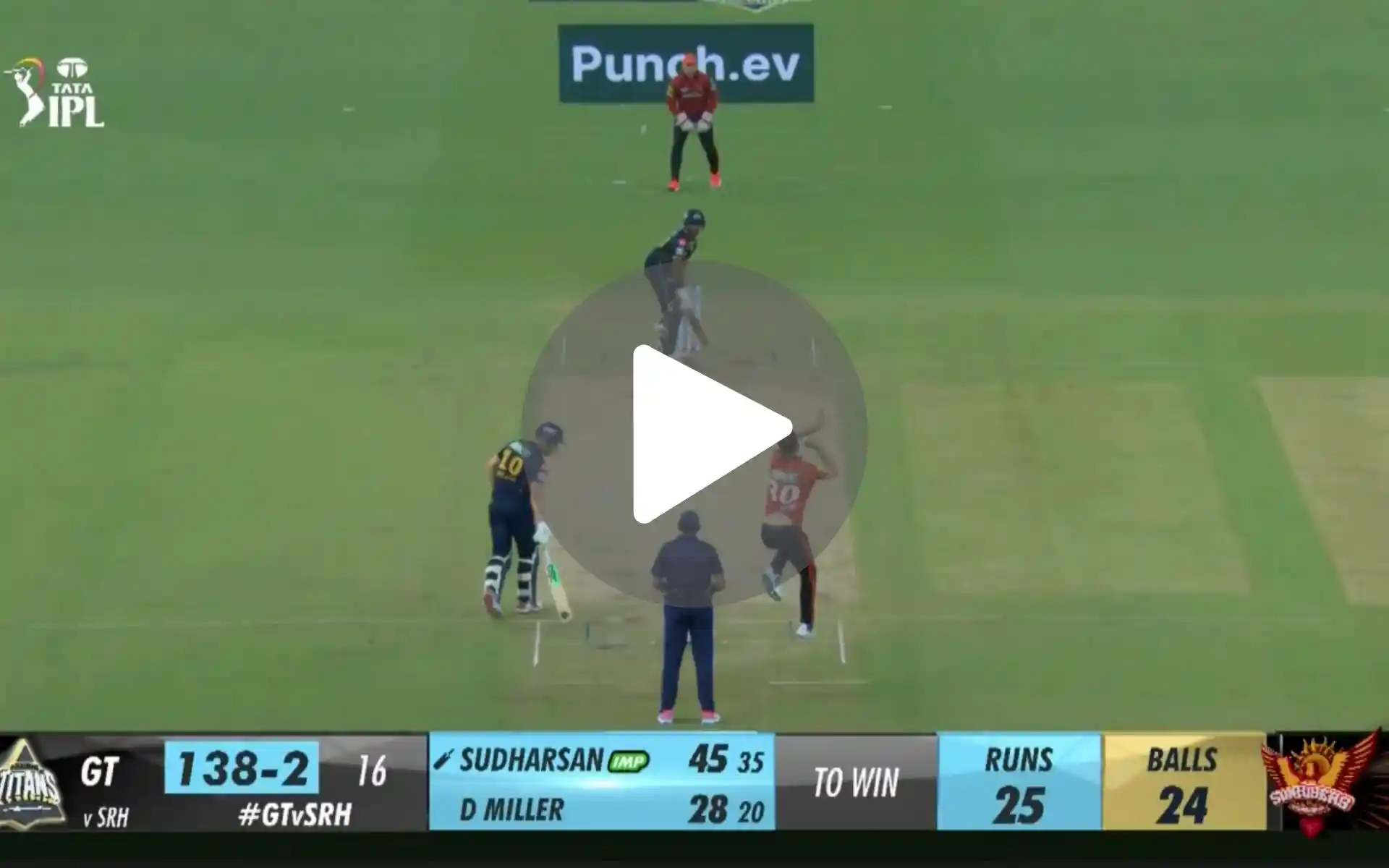 Watch Pat Cummins Silences Ahmedabad Crowd With Sudharsans Wicket