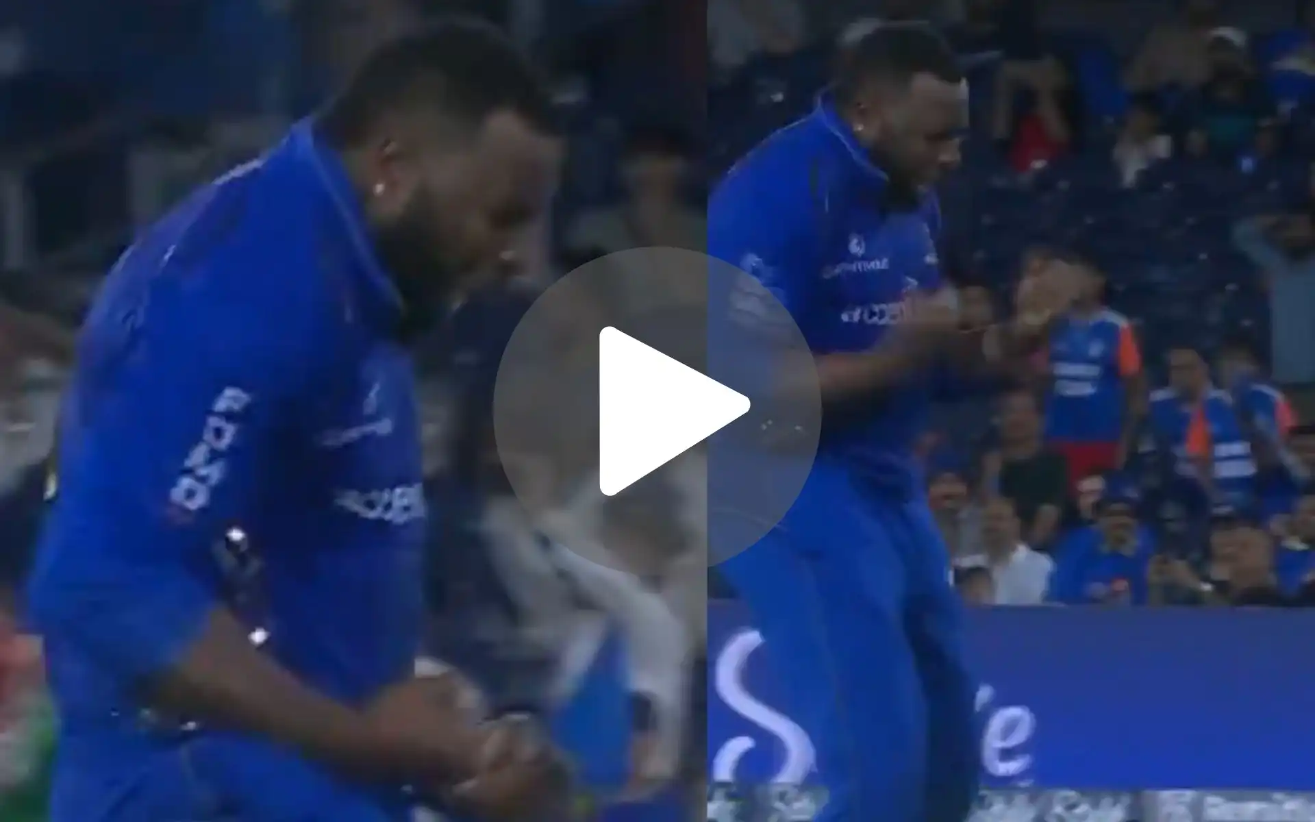 Watch Kieron Pollards Animated Celebration After Dismissing Andre