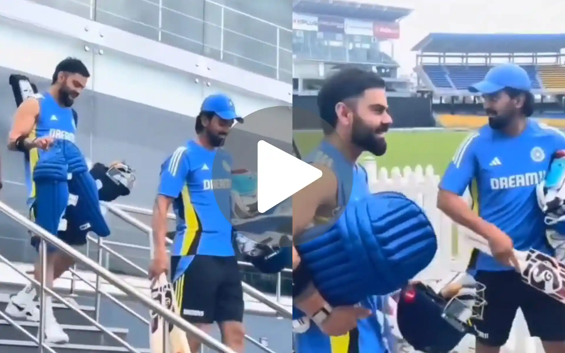 Watch Virat Kohli And Kl Rahuls Bromance Goes Viral Ahead Of Ind Vs