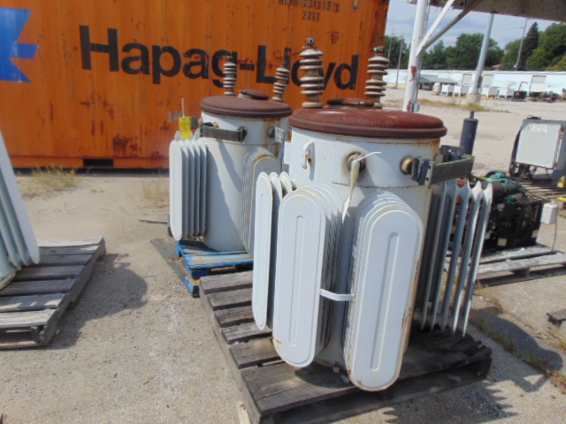 Group Of Lots 2869 2870 Lot Of Distribution Transformers 2 Ge