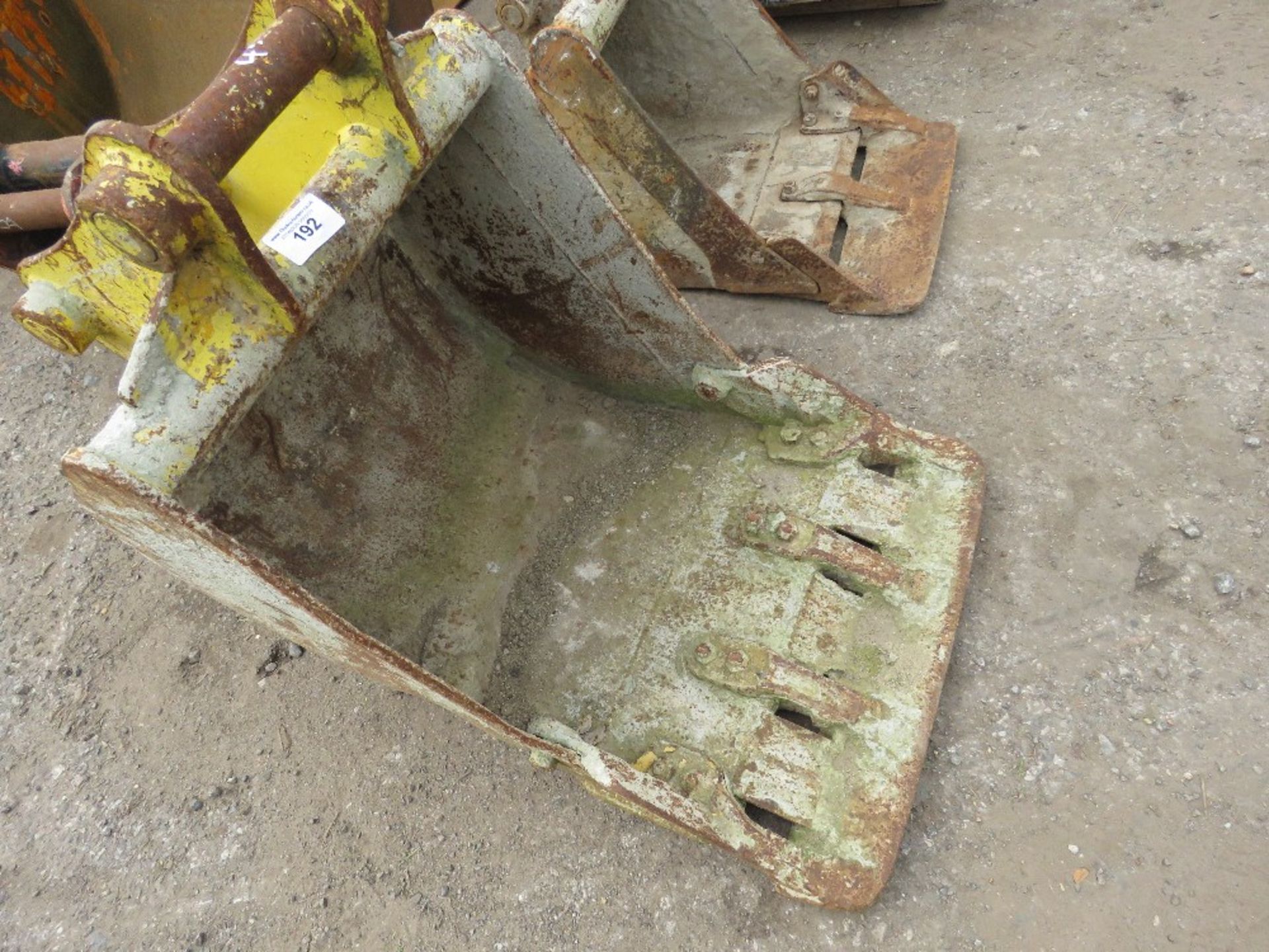 24 Excavator Bucket On 45mm Pins All Items Sold As Seen Or Sold As