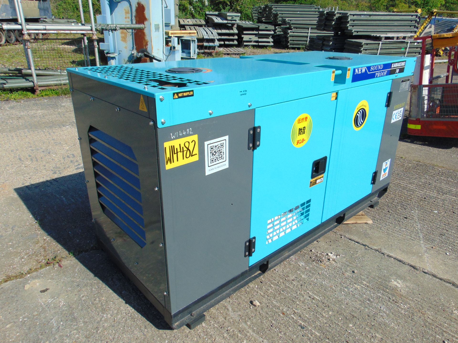 You Are Bidding On A 2023 New Unused 70 Kva Silent Diesel Generator 3