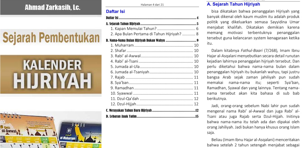 Sejarah Kalender Hijriyah Lengkap Kumpulan Sejarah