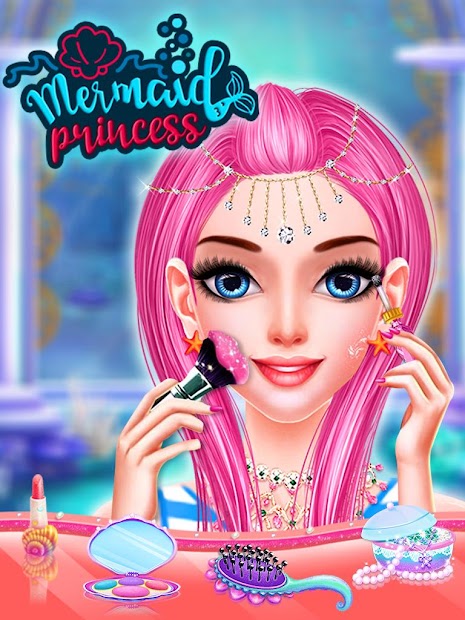 Descargar Mermaid Princess Makeup Dressup Salon Games Para Android