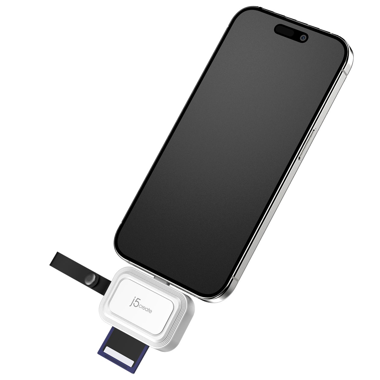 J5create、スマホのストレージを増設、写真などをメモリカードにバックアップできる『直付usb C To Microsdsdカード