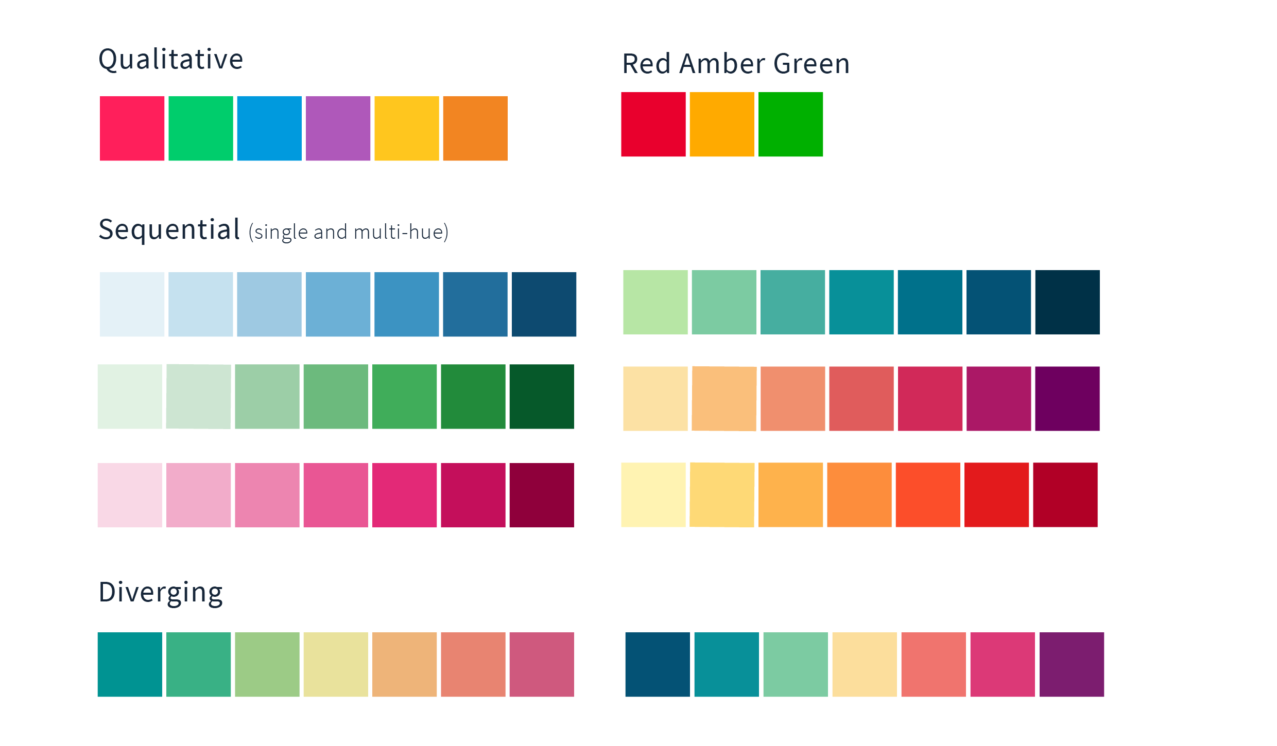 Color Palette Chart