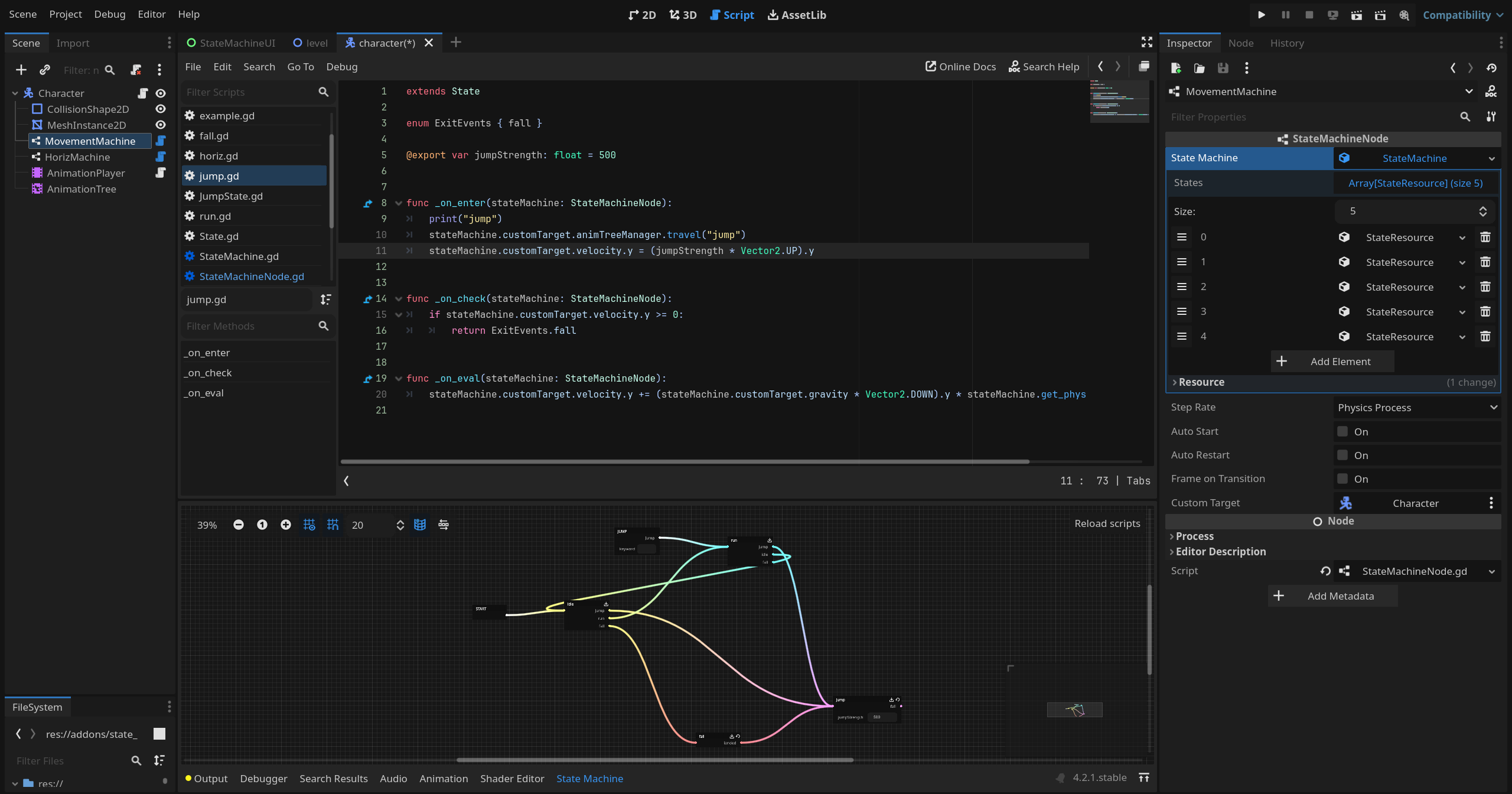 Sfmgraph Godot Asset Library