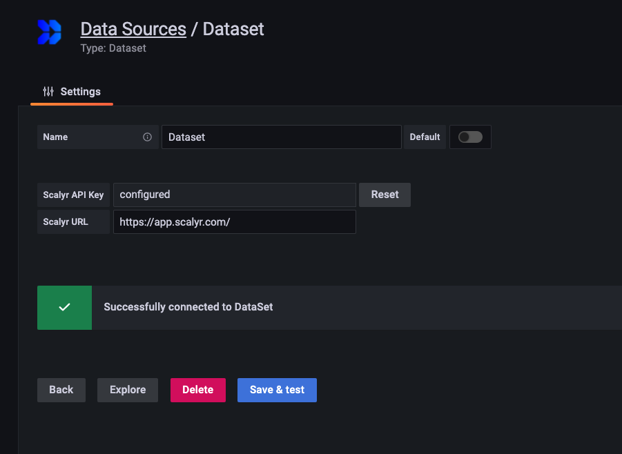 Dataset Plugin For Grafana Grafana Labs