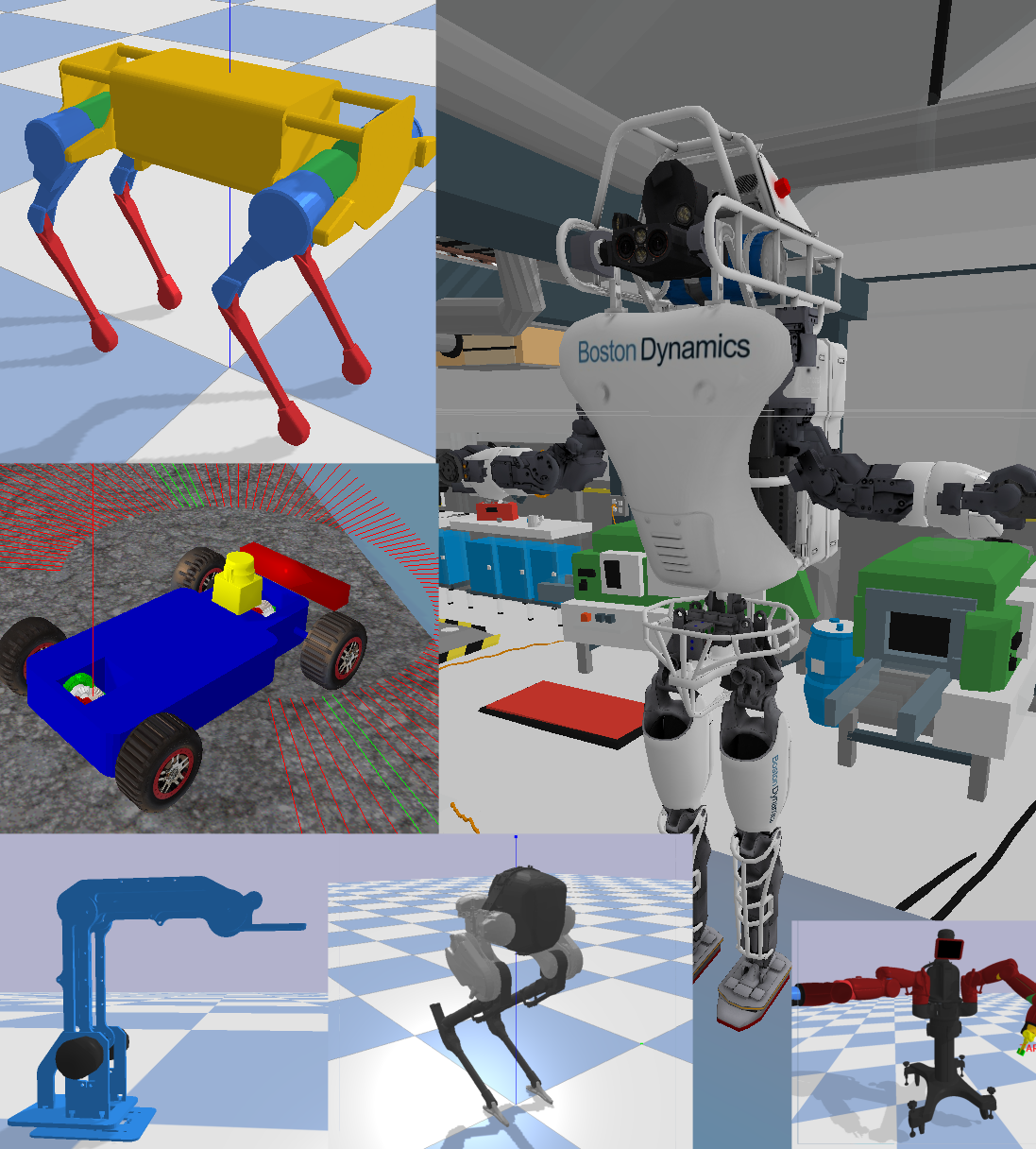 Github Erwincoumanspybulletrobots Prototyping Robots For Pybullet