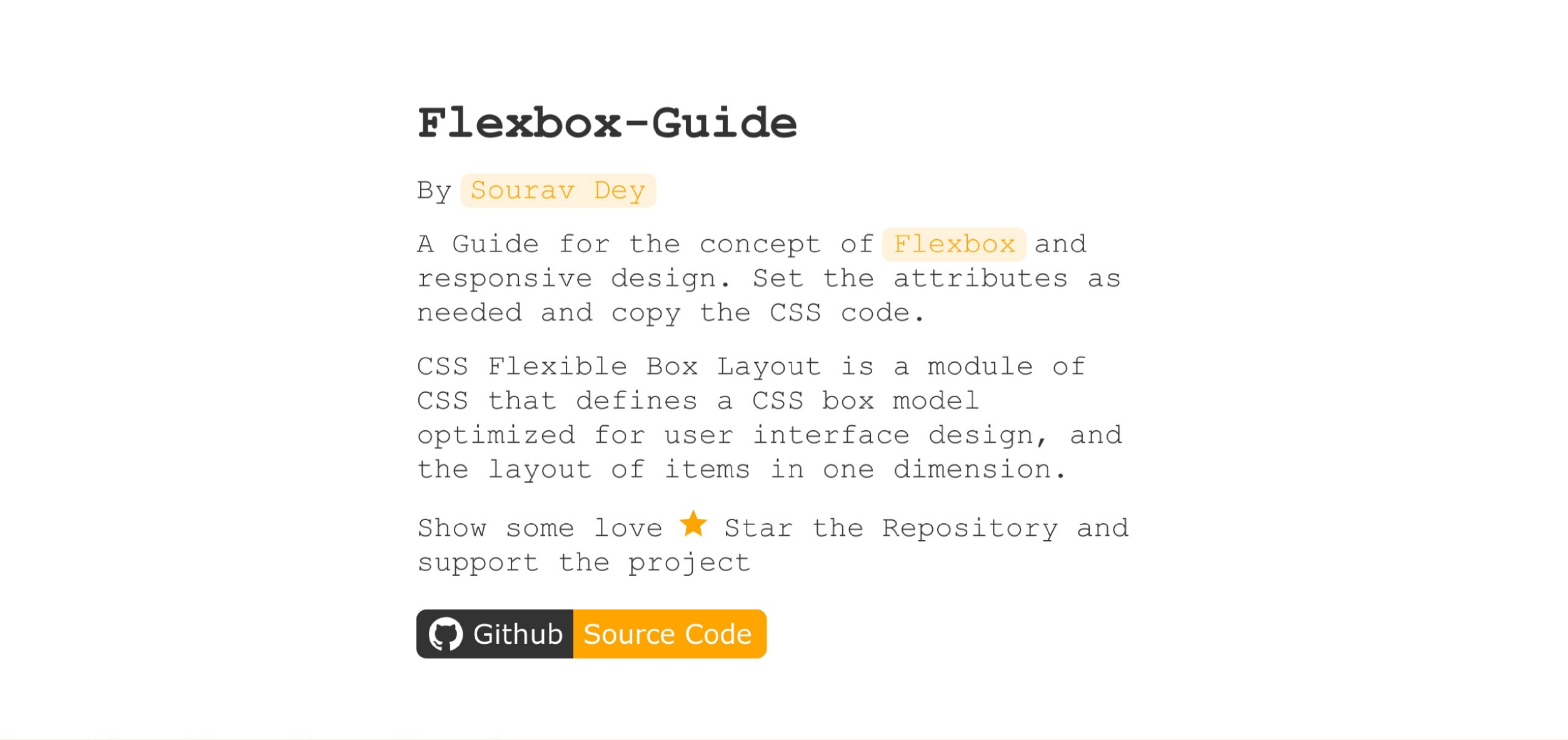 Flexbox Css · Github Topics · Github