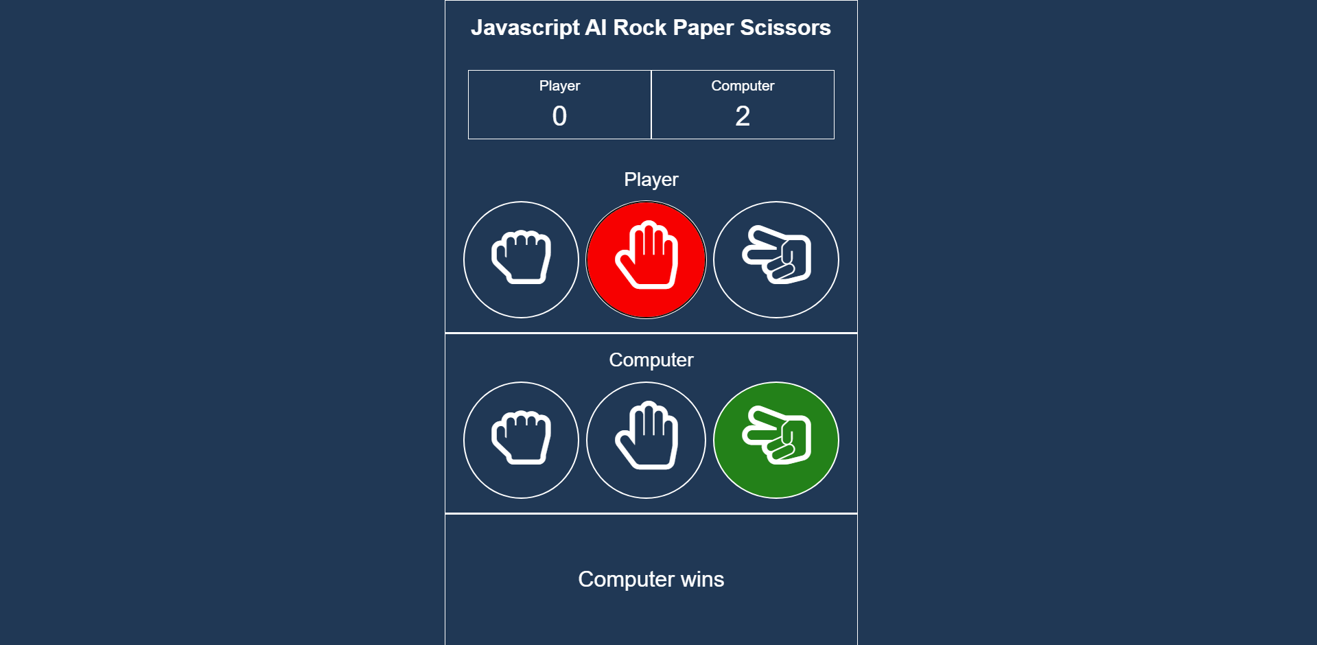 Rock Paper Scissors Ai · Github Topics · Github