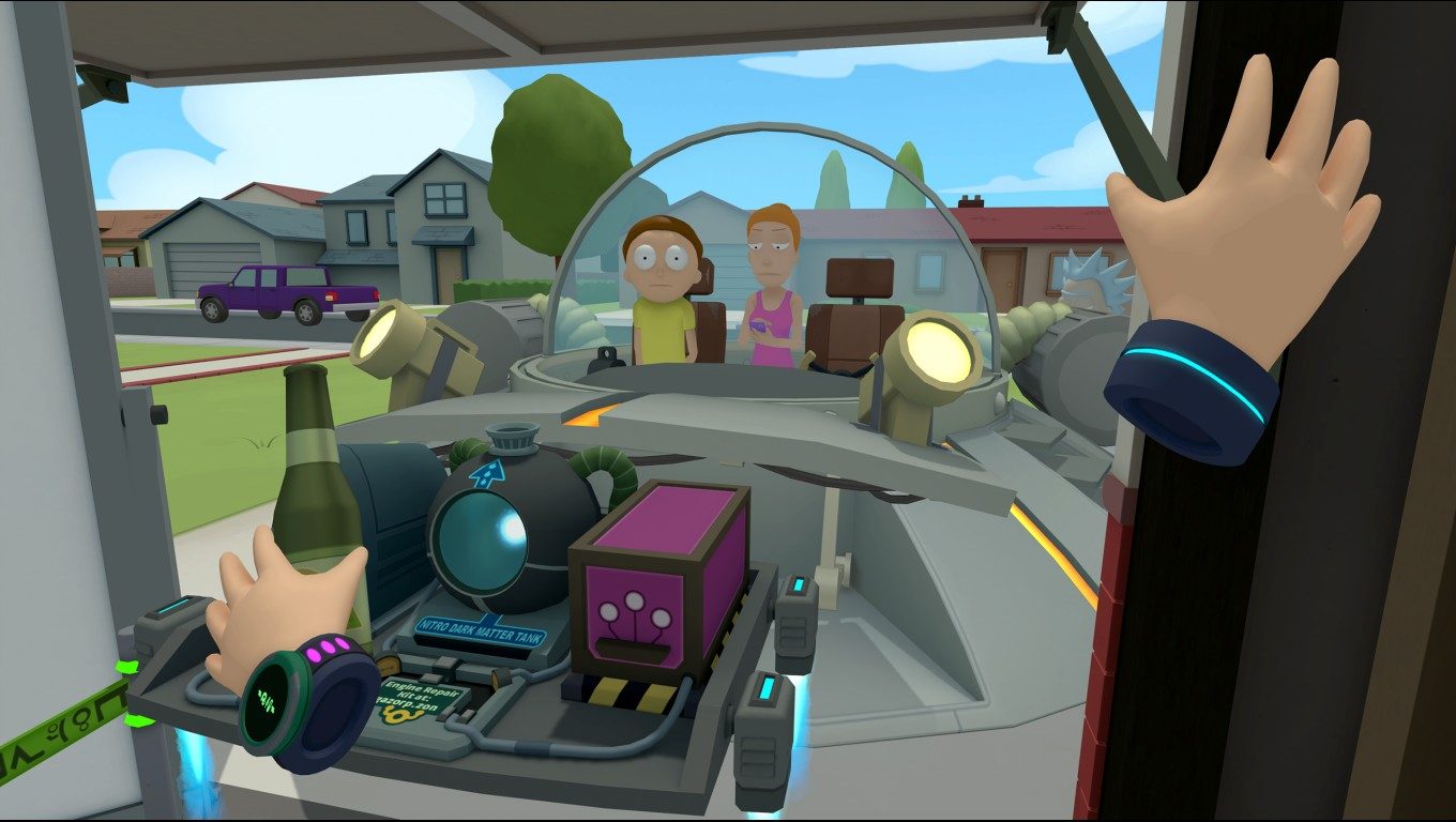 Rick And Morty Vr Game Is Releasing On Oculus Rift And Htc Vive April