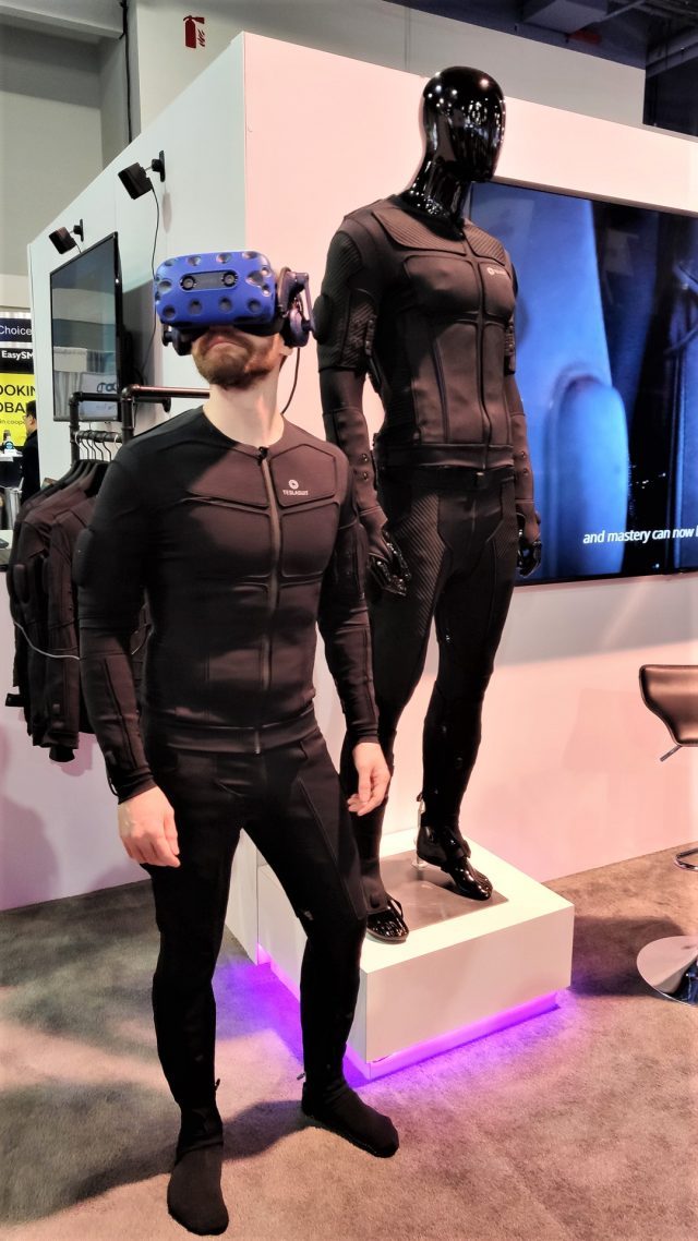 Ces 2020 Experiencing Shock And Awe With Teslasuits Electro Stimulation