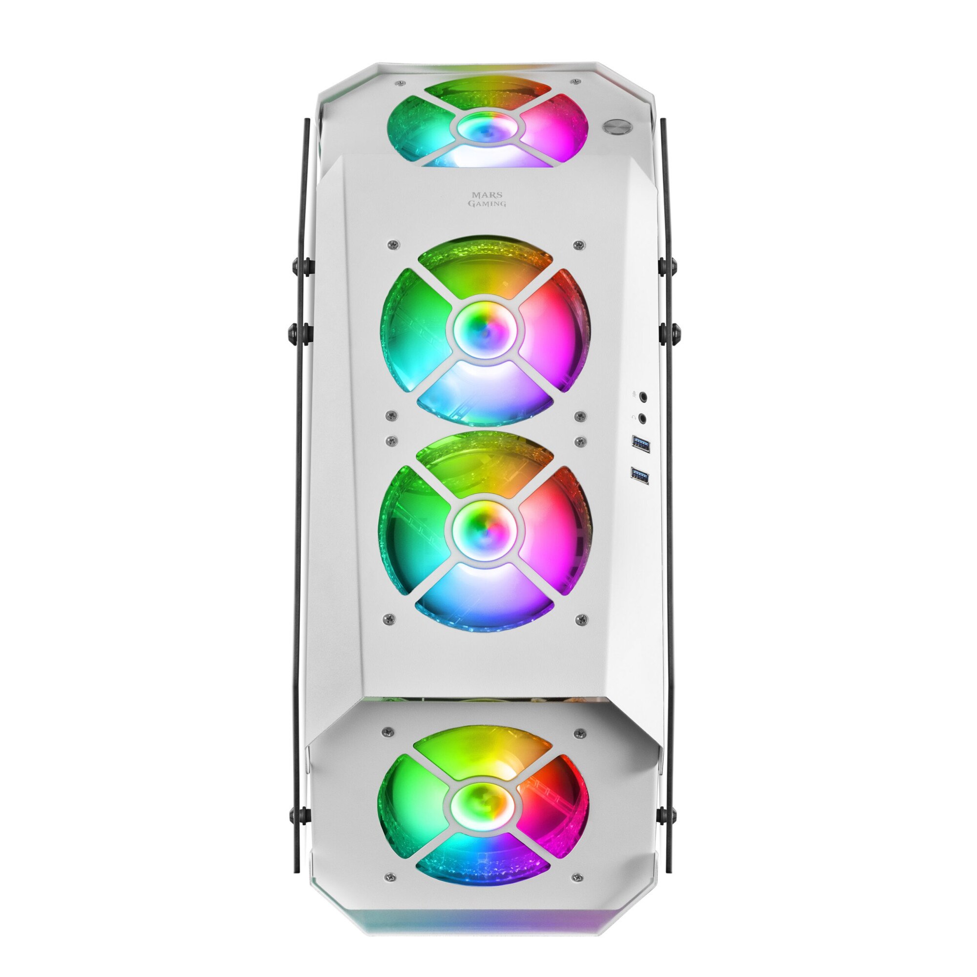 Sistem Desktop Pc Gaming Grt Mc51 White Rgb Cu Procesor Intel® Core™ I7