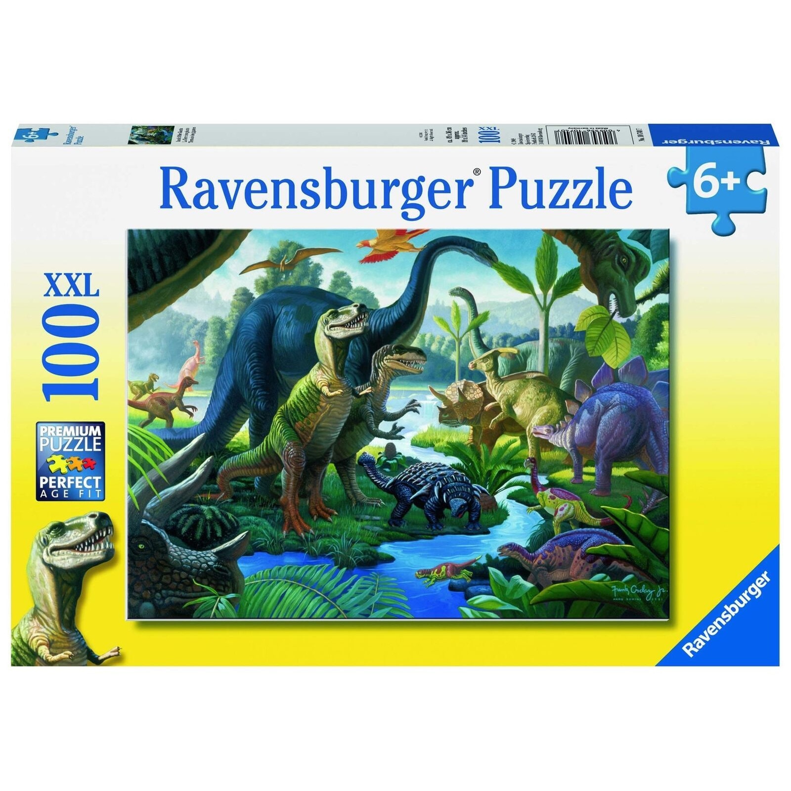 Puzzle Ravensburger De 100 Xxl Piese Lumea Dinozaurilor Emagro