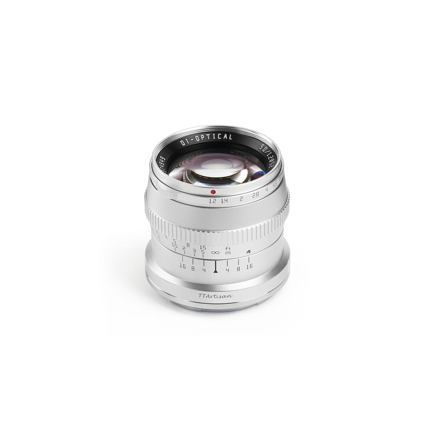 Obiectiv Manual Ttartisan 50mm F12 Silver Pentru Leica L Mount Emagro