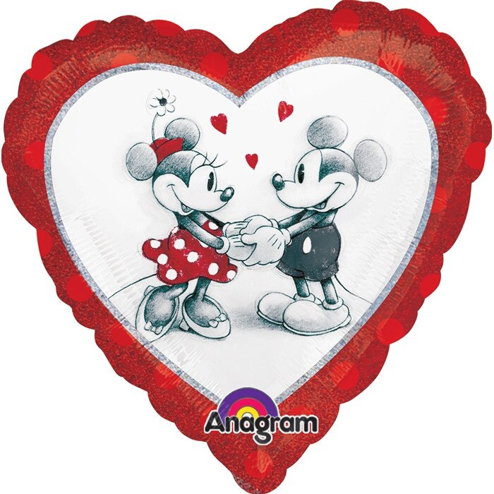 Balon Folie Mickey Mouse And Minnie Love 43cm Emagro