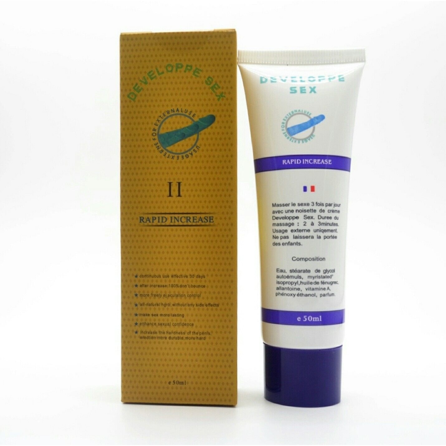 Crema Developpe Sex Pentru Barbati 50 Ml Emagro