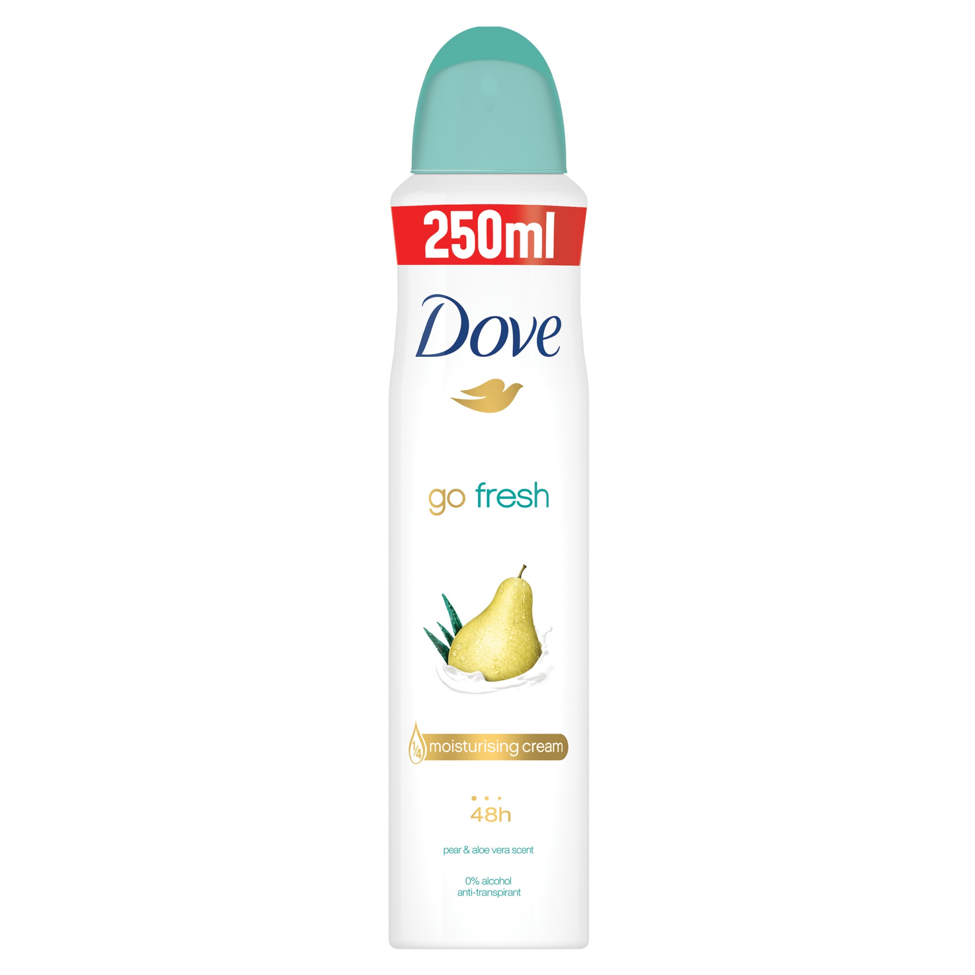 Deodorant Spray Dove Go Fresh Pear And Aloe Vera 250 Ml Emagro