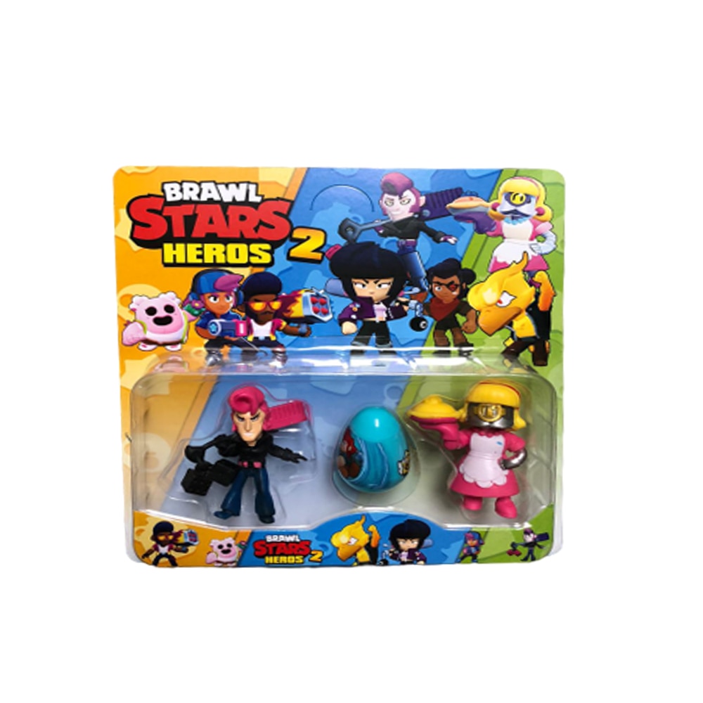 Figurine Brawl Stars Heros 2 Set 3 Bucati Mistery Box Emagro