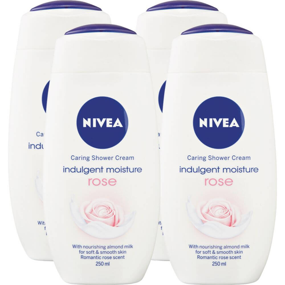 Gel De Dus Nivea Creme Indulgent Moisture Rose 250 Ml Parfum De