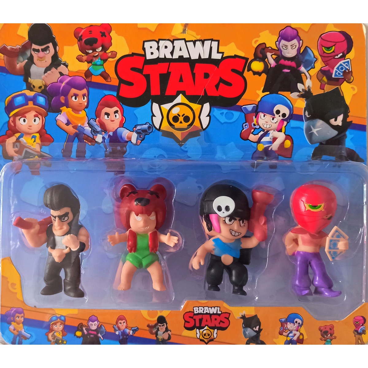 Set 4 Figurine Brawl Stars 3 Ani Multicolor Sezonul 2 10 Cm Emagro