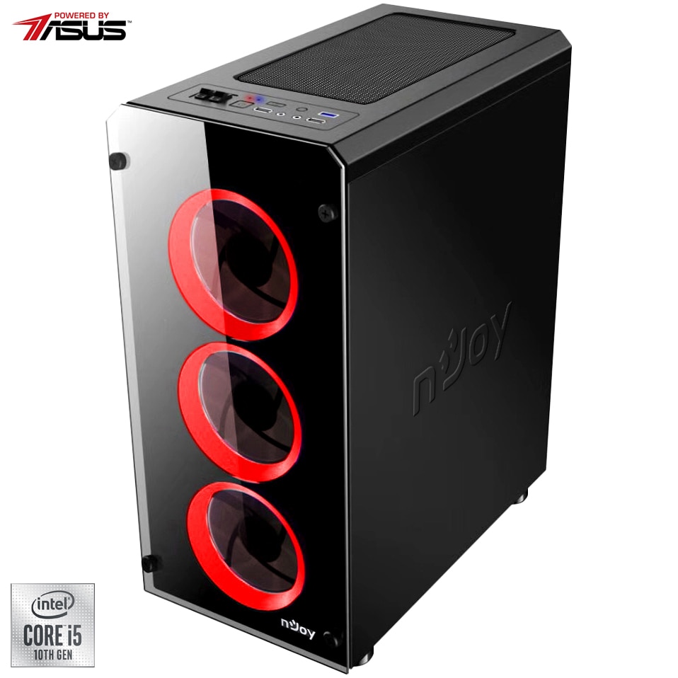 Sistem Desktop Pc Gaming Serioux Powered By Asus Cu Procesor Intel