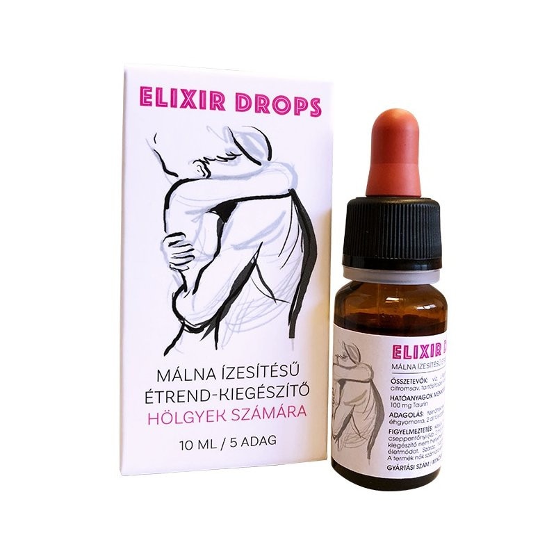 Elixir Drops Vágyfokozó Cseppek Nőknek 10 Ml Emaghu