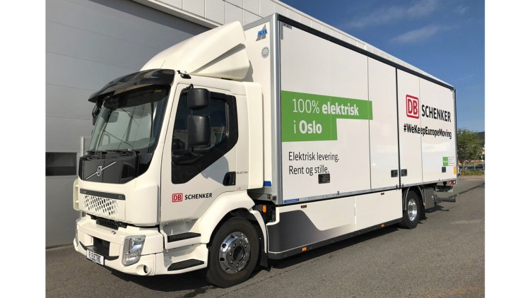 Db Schenker Erhält Neuen Elektro Lkw Für City Verteilerzentrum In Oslo