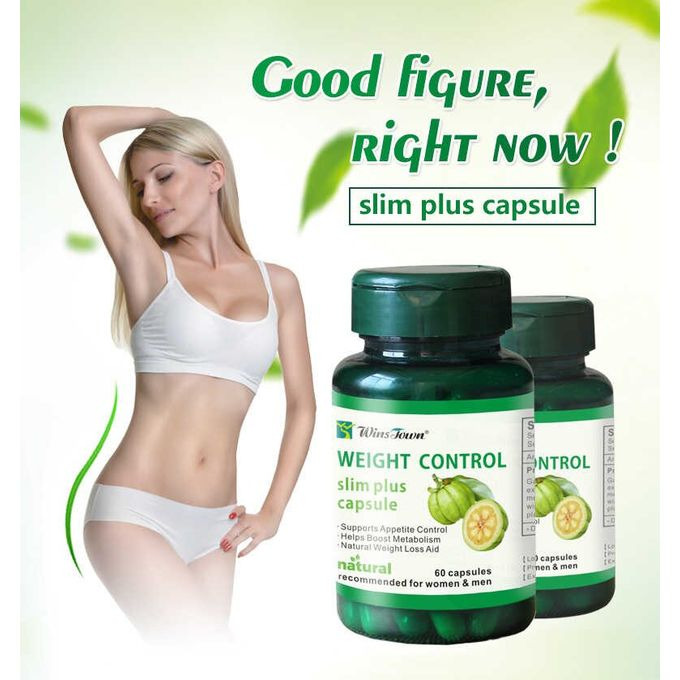 Wins Town 60pc Slim Plus Weight Control Detox Flat Tummy Appetite