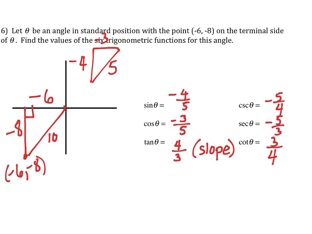 Right Triangle Problems 2 Math Trigonometry Trig Triangles Showme