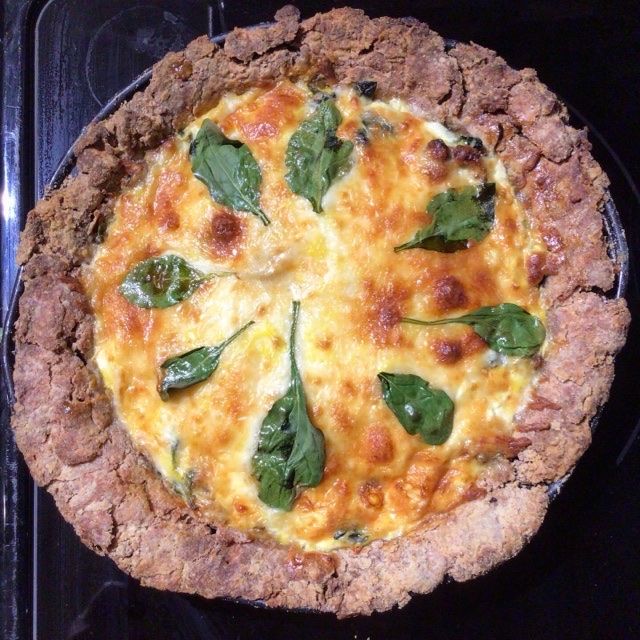 Sausage Spinach Quiche Recipe Sparkrecipes