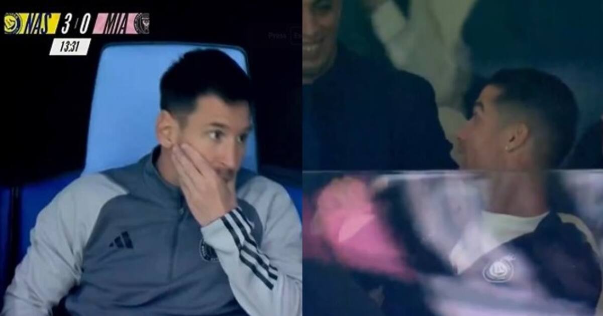 Watch Lionel Messi Shocked Cristiano Ronaldo Ecstatic As Al Nassr