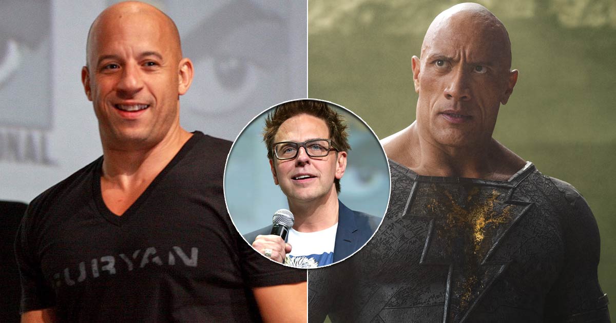 James Gunn To Replace Dwayne Johnson With Vin Diesel As Black Adam At