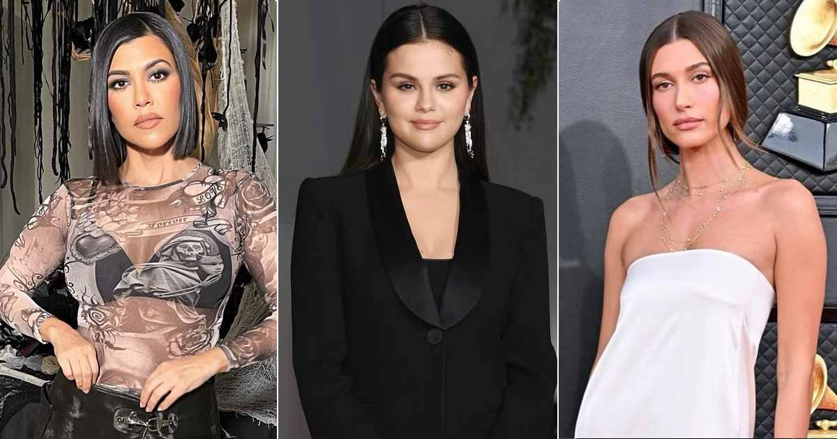 Kourtney Kardashian Is Team Selena Gomez In Hailey Bieber Feud Latest