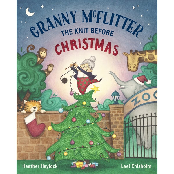 Granny Mcflitter The Knit Before Christmas By Heather Haylock Lael
