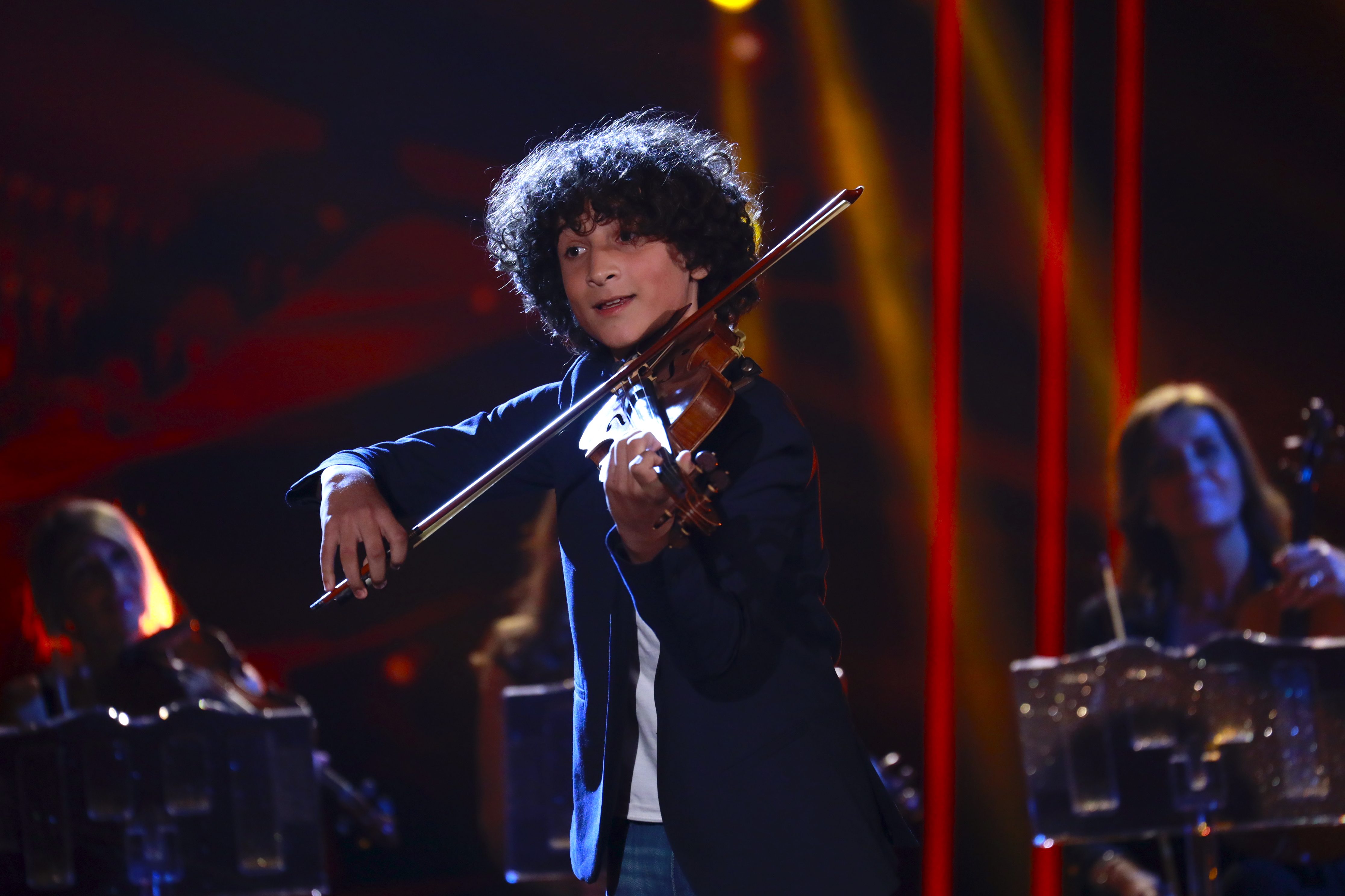 Samuele Palumbo Violinista 12enne Che Ha Vinto Un Talent Suonando I