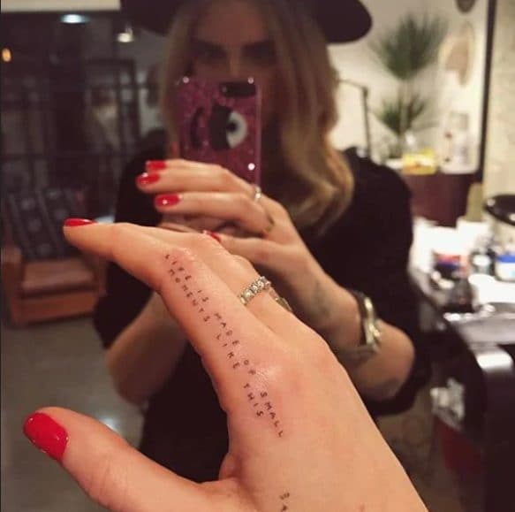 Tutti I Tatuaggi Di Chiara Ferragni E Il Loro Significato