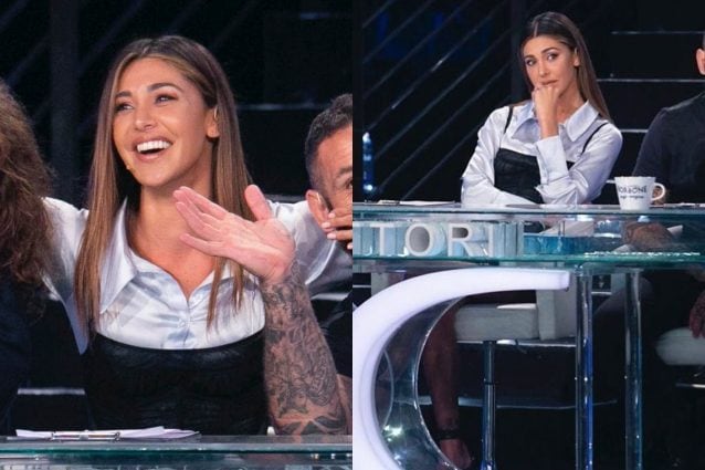 Belén Rodriguez A Tu Sì Que Vales Puntata 7 Col Top Sulla Camicia